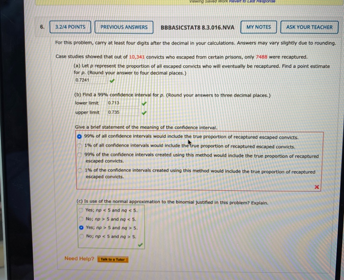 Solved 14. 1/2 POINTS | PREVIOUS ANSWERS BBBASICSTAT8 | Chegg.com