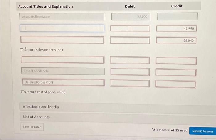 Solved Account Titles and Explanation Accounts Recelvable | Chegg.com