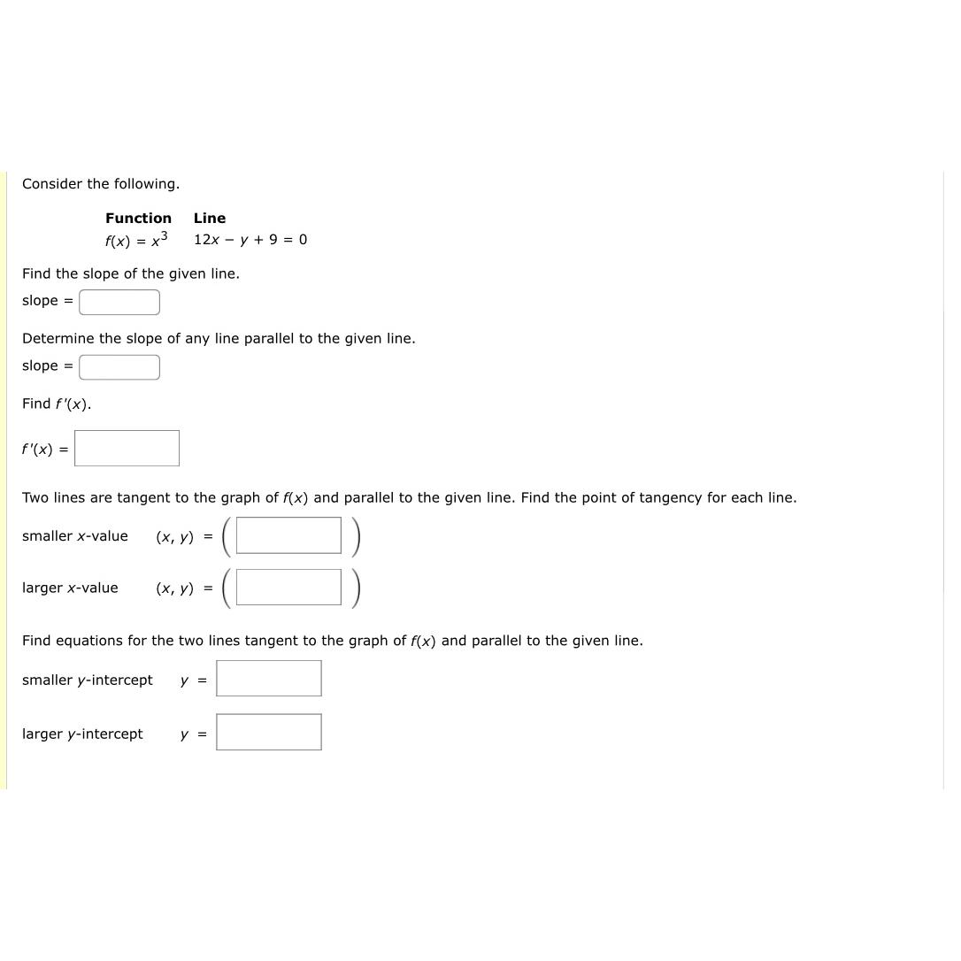 Solved Consider the following.Function | Chegg.com