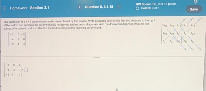 Solved 3 Homework Section 3 1 Question 4 3 1 13 Hw Score