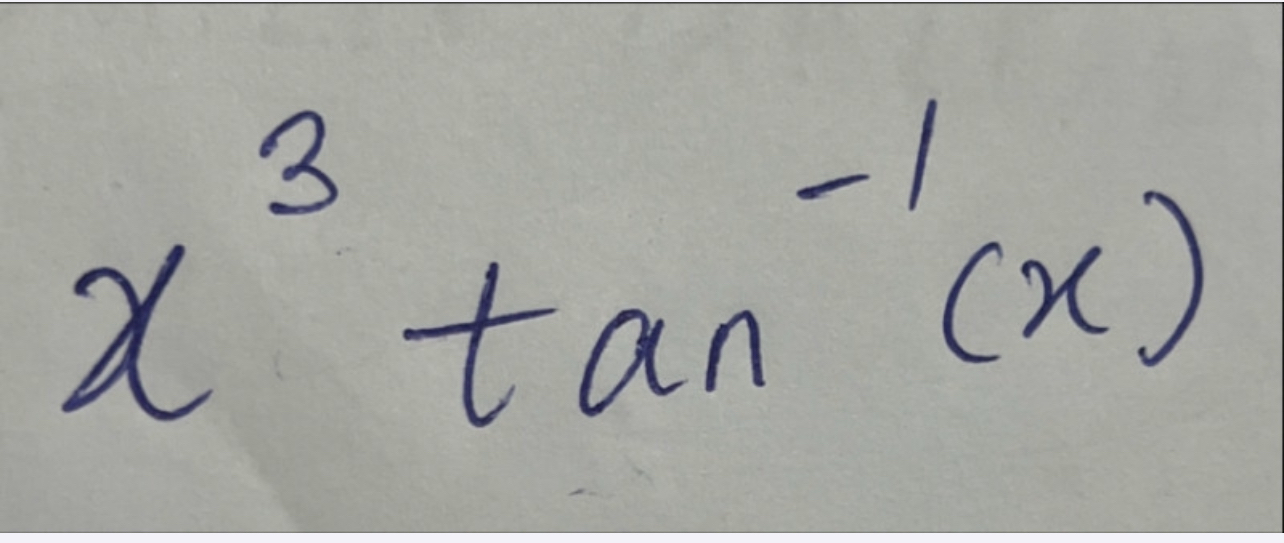 Solved x3tan-1(x) ﻿Find convergence radius and interval of | Chegg.com