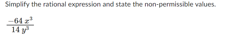 Solved Simplify the rational expression Simplify the | Chegg.com