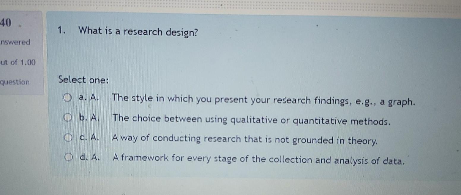 Solved 1. The term 'external validity is concerned | Chegg.com