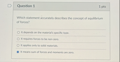 Solved Question 11 ﻿ptsWhich statement accurately describes | Chegg.com