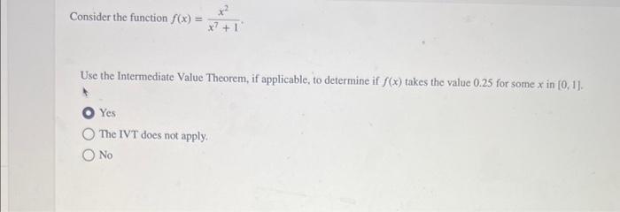 Solved Consider the function f(x)=x7+1x2. Use the | Chegg.com