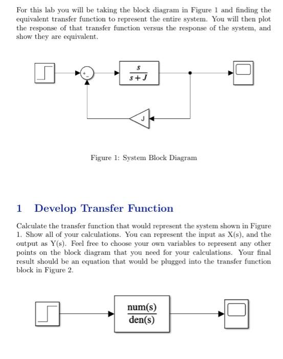 Solved For this lab you will be taking the block diagram in | Chegg.com