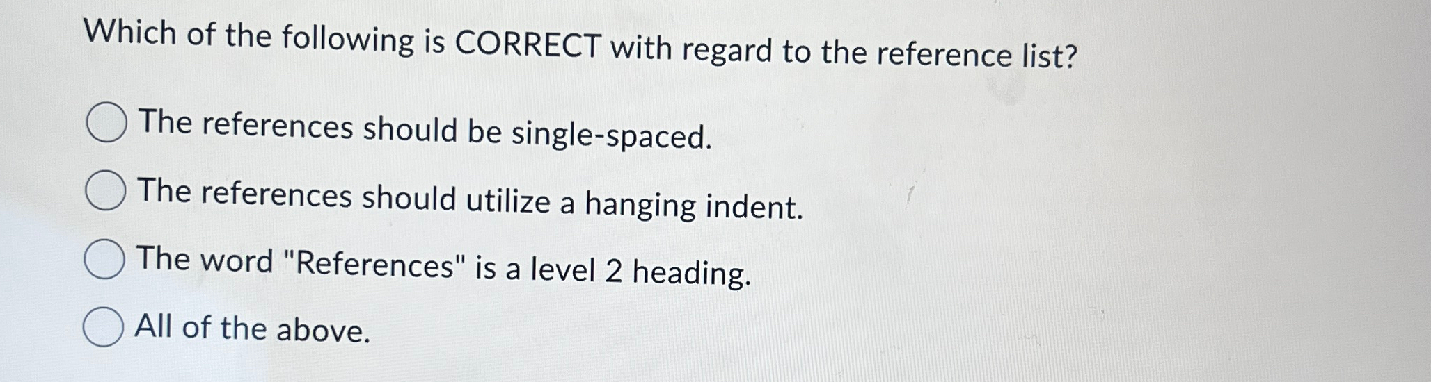 Solved Which of the following is CORRECT with regard to the | Chegg.com
