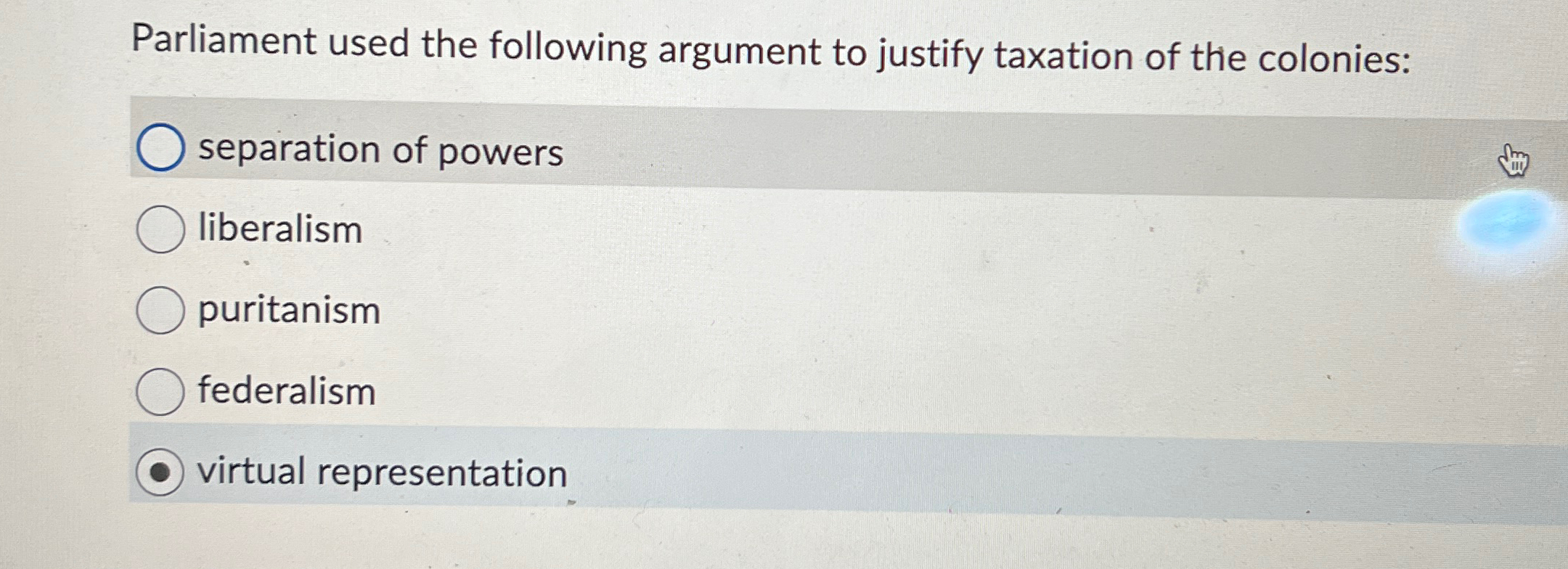 Solved Parliament used the following argument to justify | Chegg.com