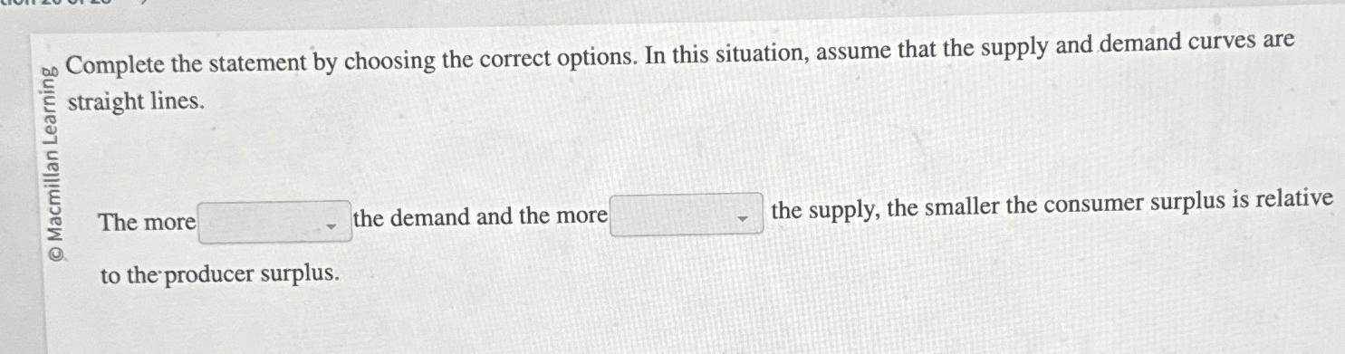 Solved a) ﻿Complete the statement by choosing the correct | Chegg.com
