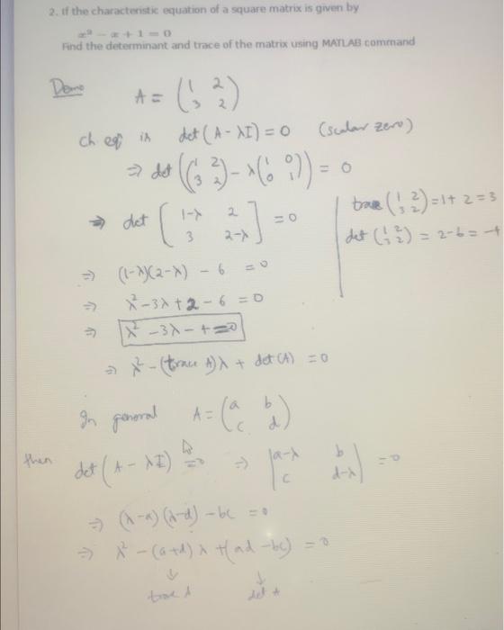 Solved solve the following question using matlab code only | Chegg.com