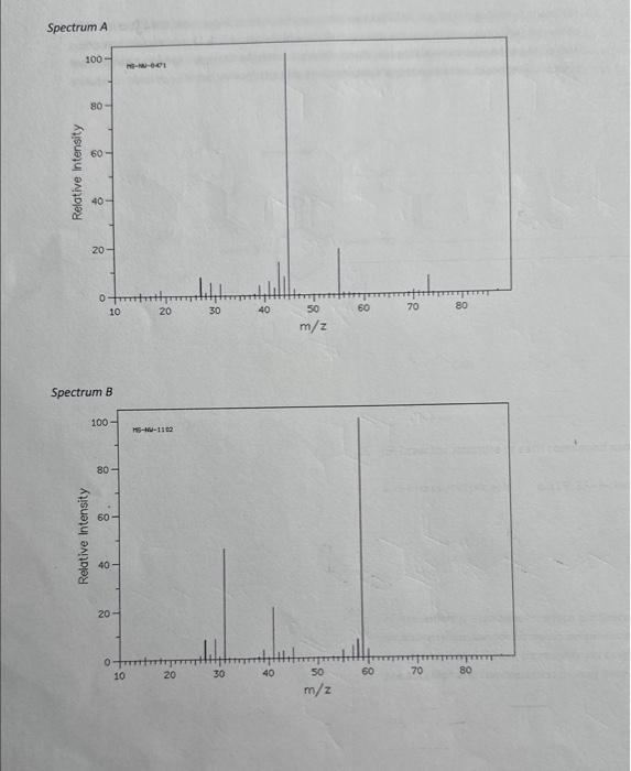Solved 10. (8)On the following pages you will find two mass | Chegg.com