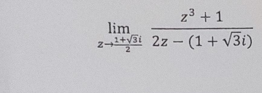 Solved limz→1+32i2z3+12z-(1+32i) | Chegg.com