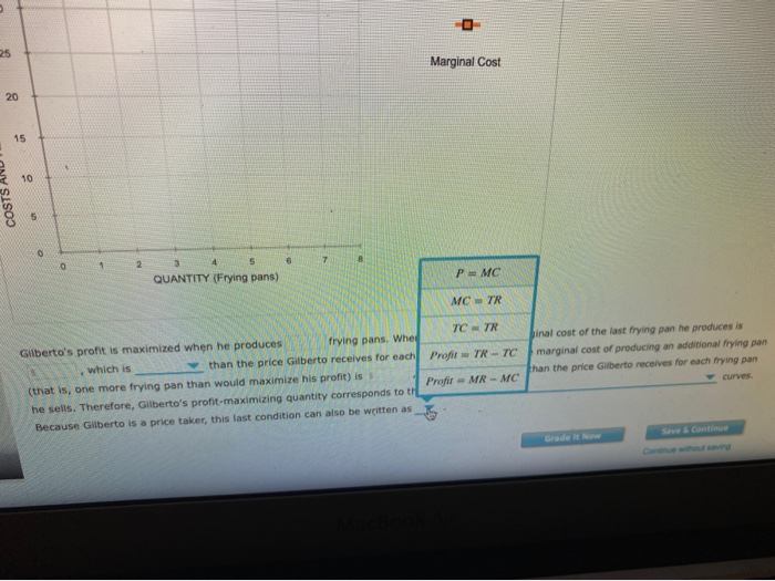 Homework (Ch 14) 3. Profit maximization using total | Chegg.com