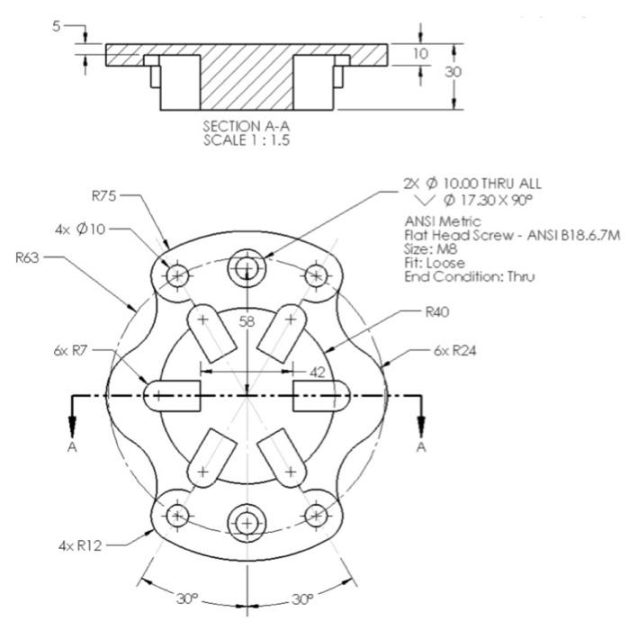 Solved Please create 3D models of attached parts on | Chegg.com