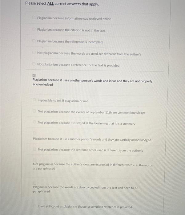 Following are examples of texts indicating the | Chegg.com