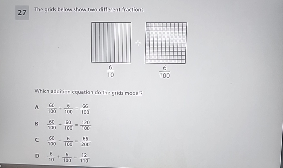 Solved 27 ﻿The grids below show two different | Chegg.com