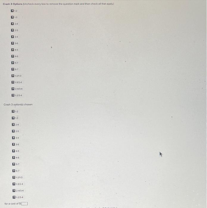 Solved 4. Given the following network diagram and | Chegg.com