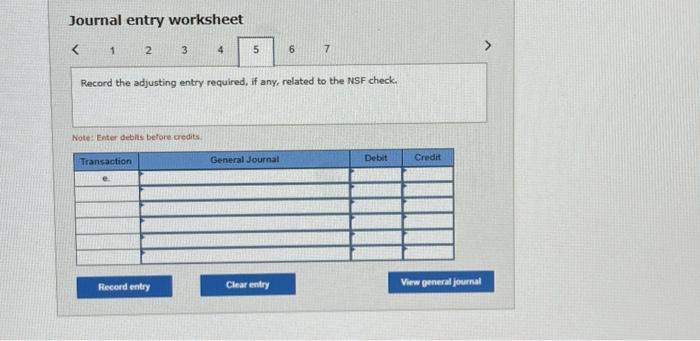 Solved Journal entry worksheet 12 3 7 Record the adjusting | Chegg.com