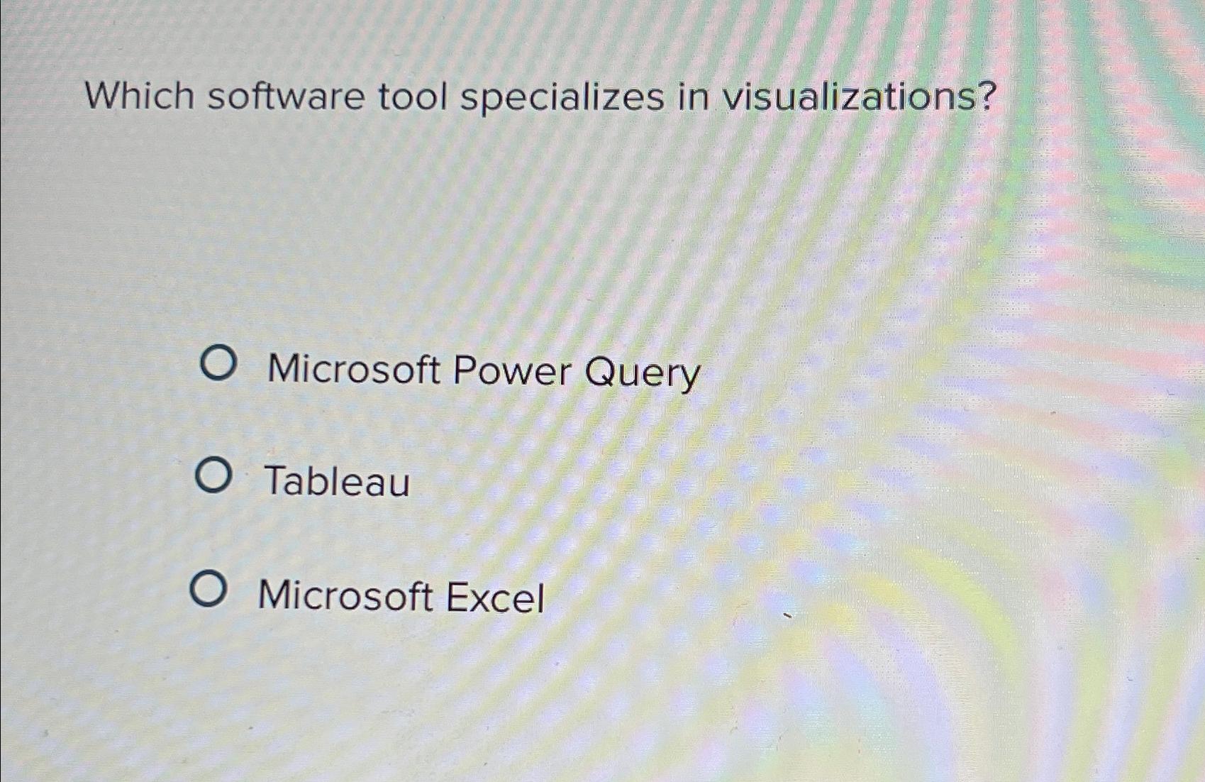 Solved Which software tool specializes in | Chegg.com
