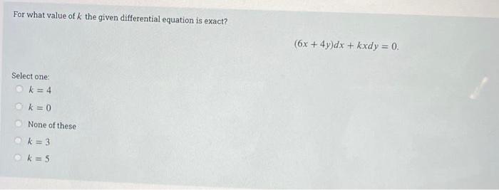 Solved For the following model of Newton's law of cooling dT | Chegg.com