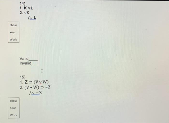 Solved I Part Two Use the Counterpart Conditional Truth | Chegg.com