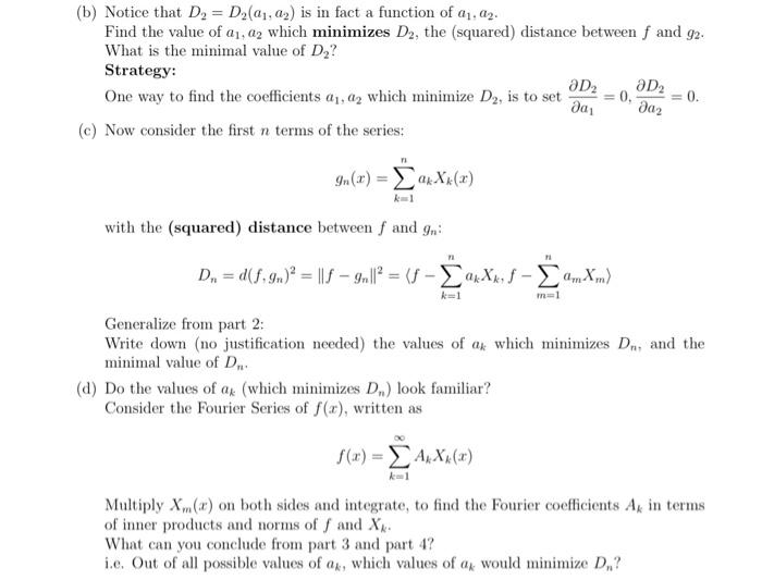 Solved 1. Consider real valued functions defined on [−l,l]. | Chegg.com