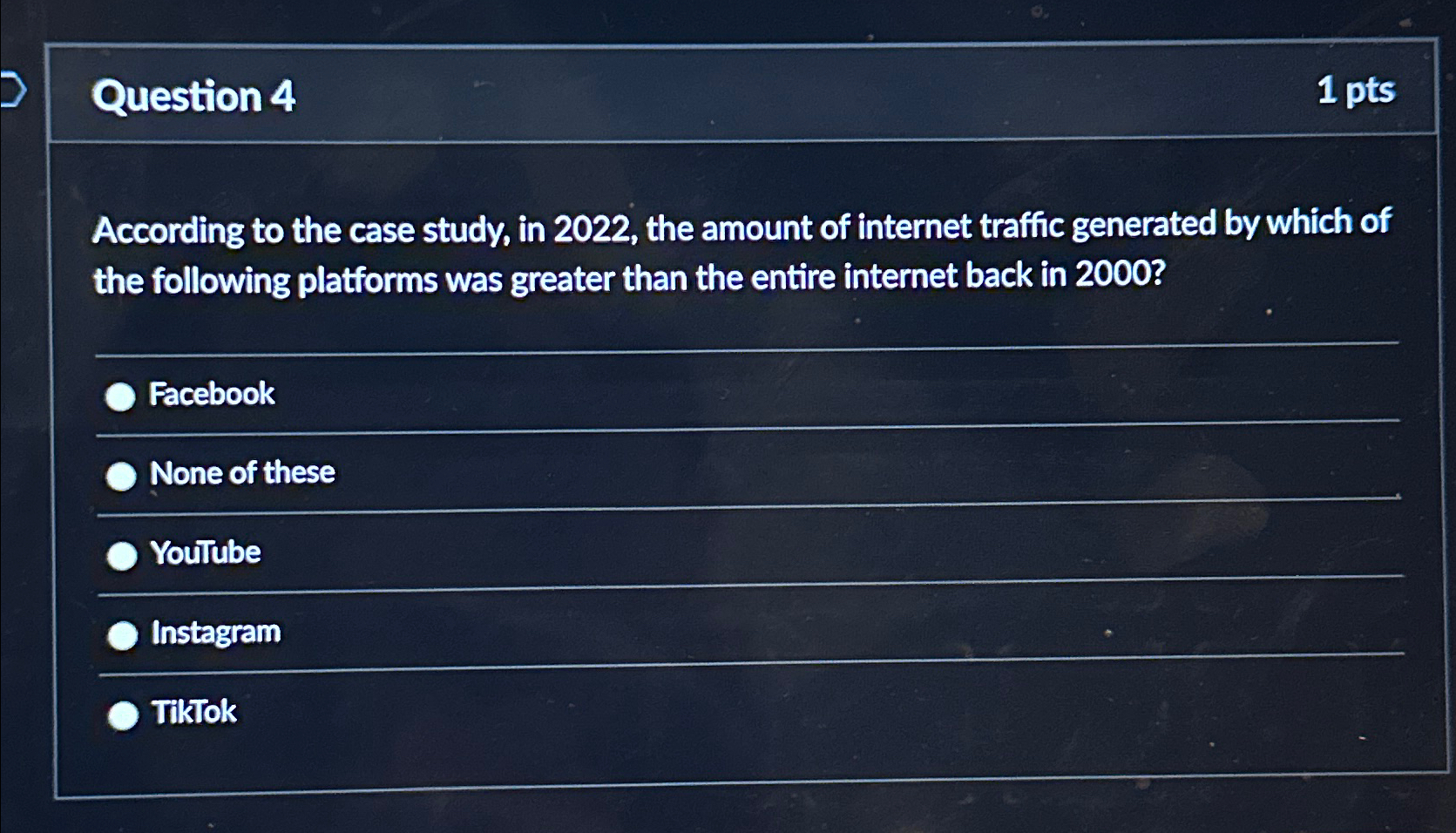 Solved Question 41 ﻿ptsAccording to the case study, in 2022, | Chegg.com