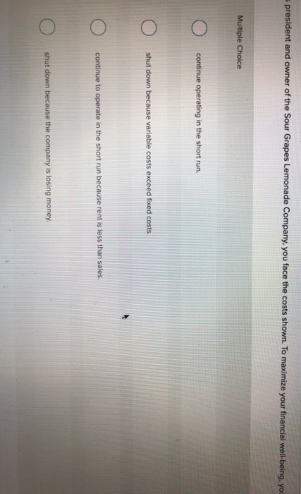Solved 2 Average Average Average Total Fixed variable Total | Chegg.com