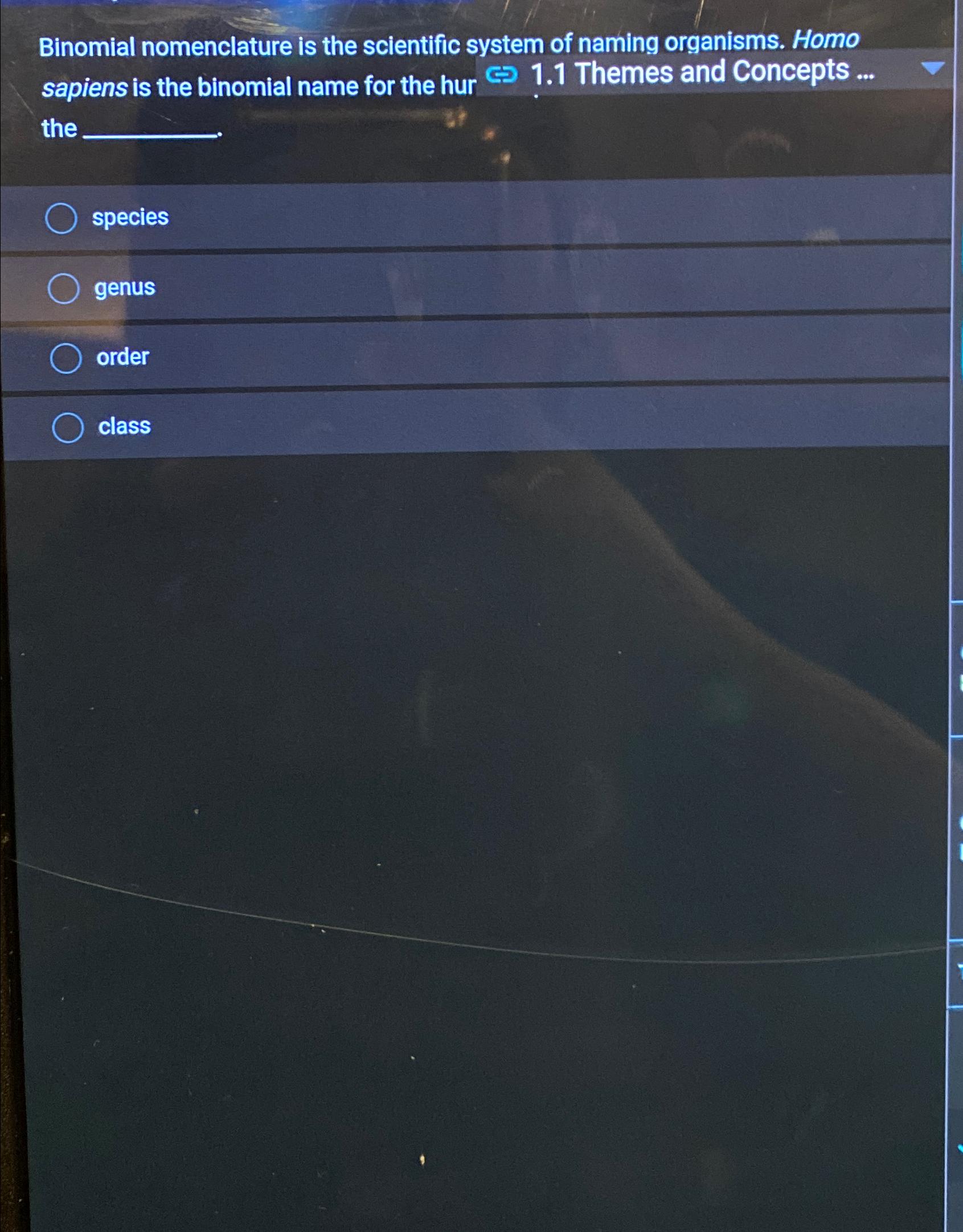 Solved Binomial nomenclature is the scientific system of | Chegg.com