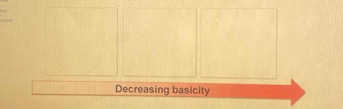Solved Rank the following compounds in order of decreasing | Chegg.com