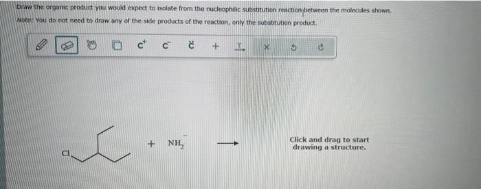 [Solved]: Draw the organic product you would expect to isol