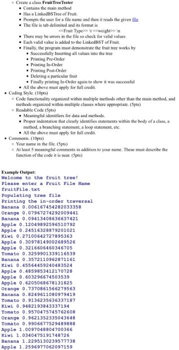 Solved Objective: Write a program which creates a binary | Chegg.com