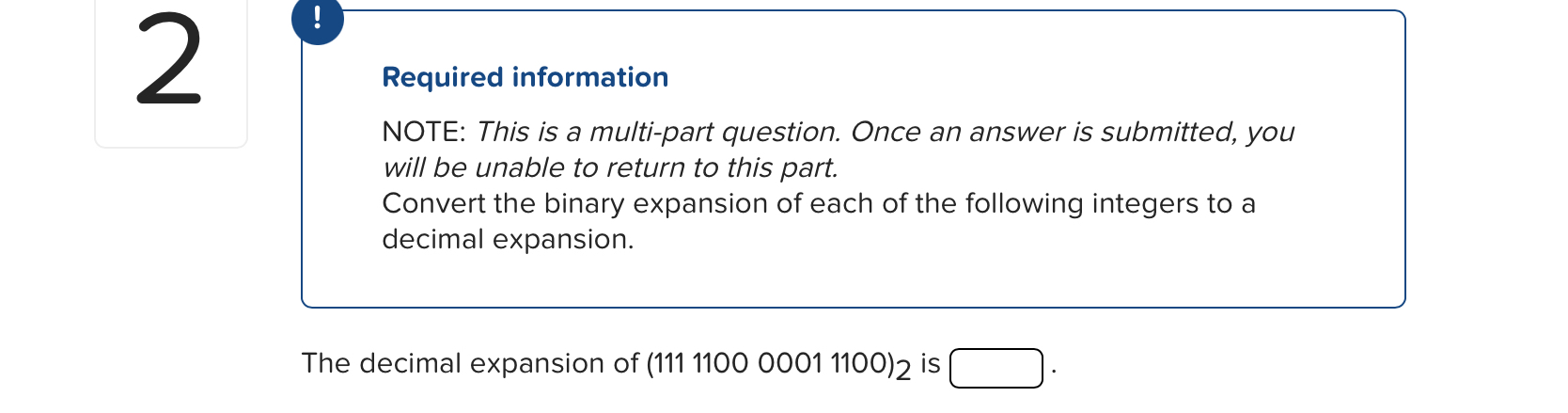 Required informationNOTE: This is a multi-part | Chegg.com