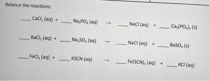 Solved Cu(s)+ HCl(aq)→CuCl2(aq)+…H2( | Chegg.com