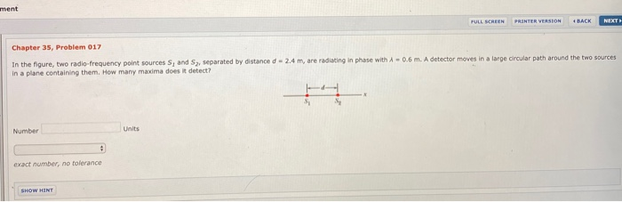 Solved ment FULL SCREEN PRINTER VERSION BACK NEXT Chapter | Chegg.com