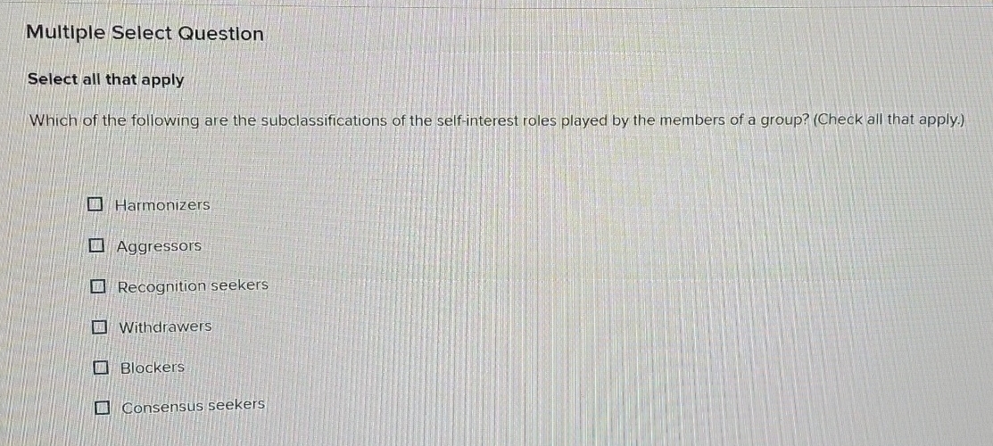 Solved Multiple Select QuestionSelect all that applyWhich of | Chegg.com
