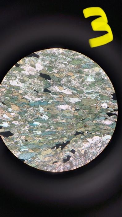 Task 3 Isotropic minerals: Garnet-bearing thin | Chegg.com