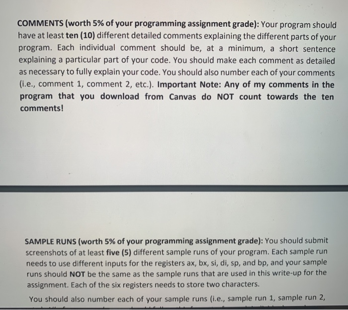 COMSC 260 Spring 2020 Programming Assignment 6 Worth | Chegg.com
