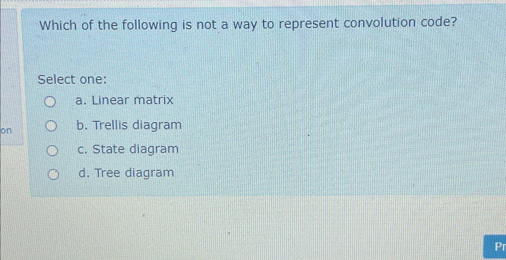 Which of the following is not a way to represent | Chegg.com