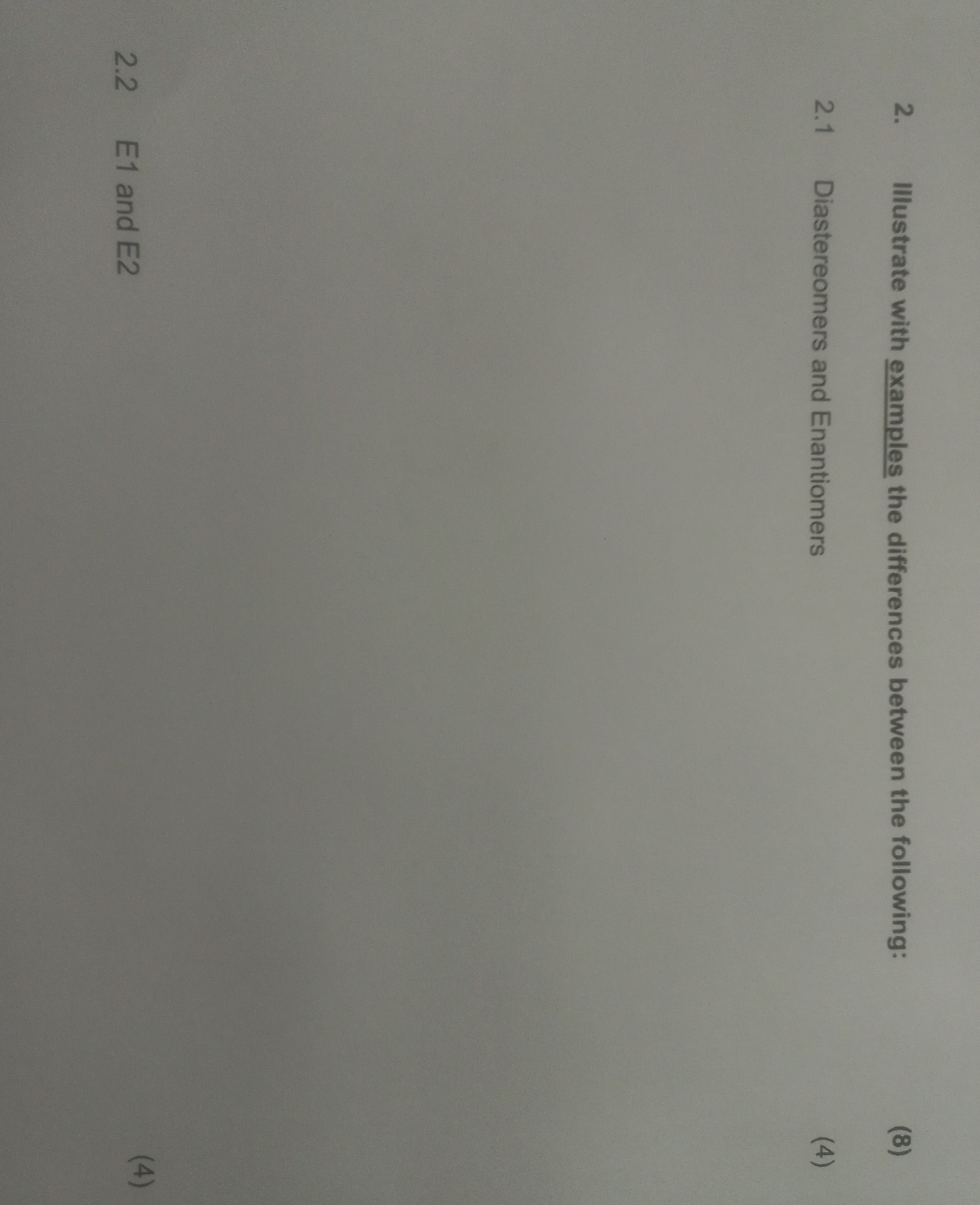 Solved Illustrate with examples the differences between the | Chegg.com