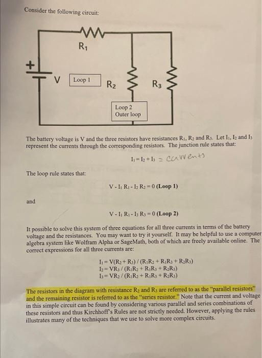Solved Table 1 (10 pts) : Parallel Resistors Connected To A | Chegg.com
