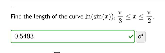 Solved Find the length of the curve ln(sin(x)),3π≤x≤2π. | Chegg.com