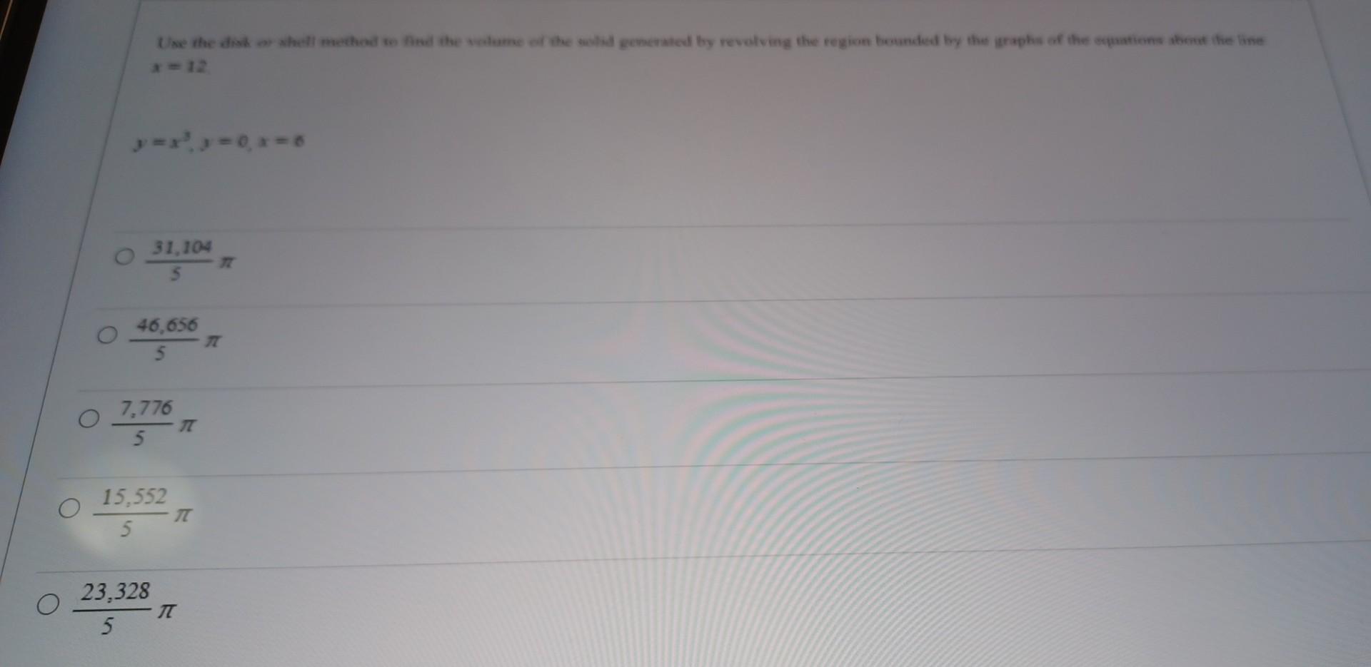 Solved Use the shell method to set up and evaluate the | Chegg.com