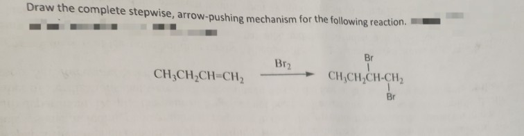 Solved Draw the complete stepwise, arrow-pushing mechanism | Chegg.com