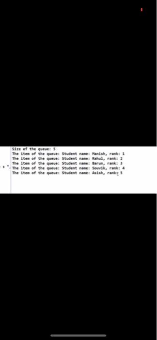 Solved • Priority Queue Heaps - (Min) Using" Priority queue" | Chegg.com