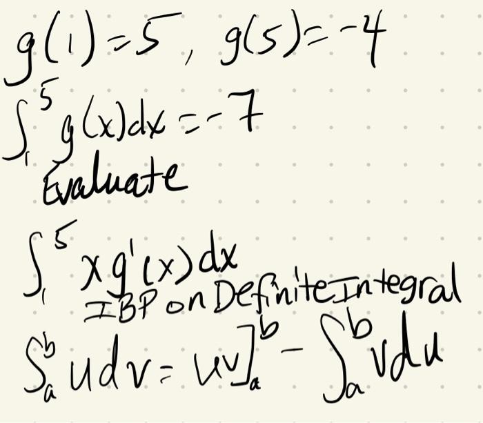 Solved Below where I marked "IBP on definite integral" is | Chegg.com