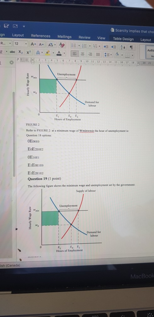 Solved 1 Het Scarcity implies that choices must be made | Chegg.com