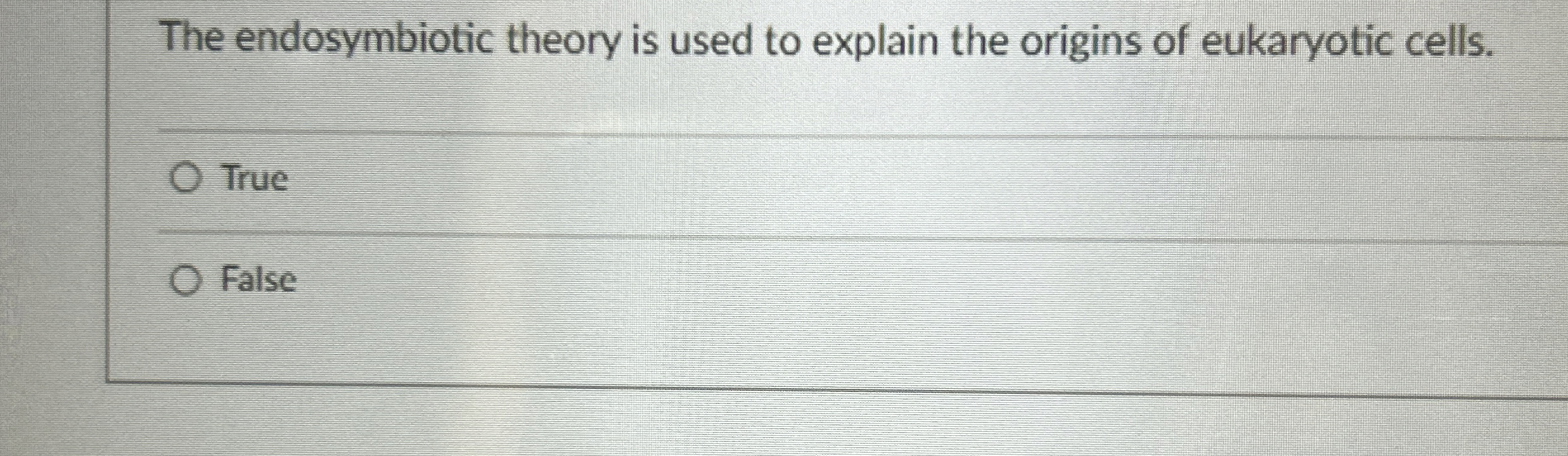 Solved The endosymbiotic theory is used to explain the | Chegg.com