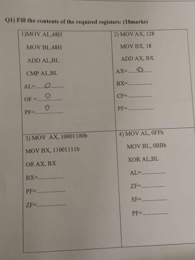 Solved Q1) | Chegg.com
