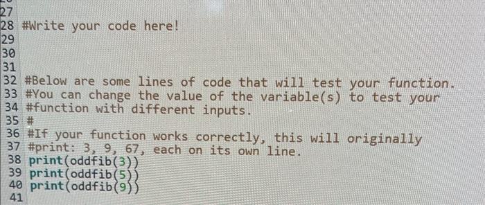 Solved \#Recall that Fibonacci's sequence is a sequence of | Chegg.com